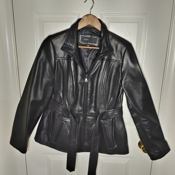 Avanti | Jackets & Coats | Avanti Black Leather Jacket | Poshmark